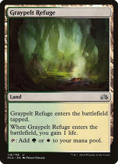 Graypelt Refuge (Planechase Anthology) Light Play